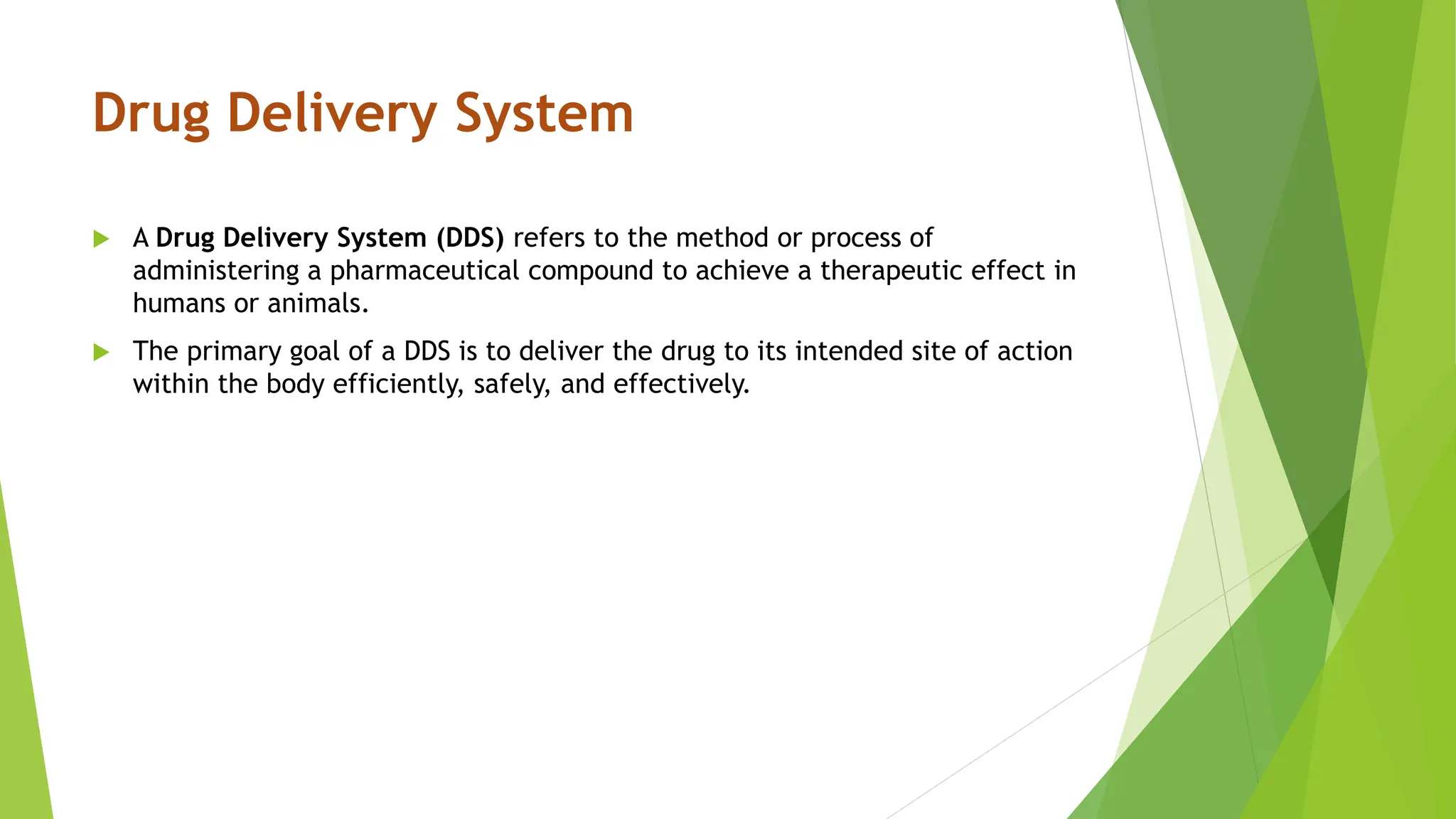 Overview of Drug Delivery System Pharmaceutics.pptx