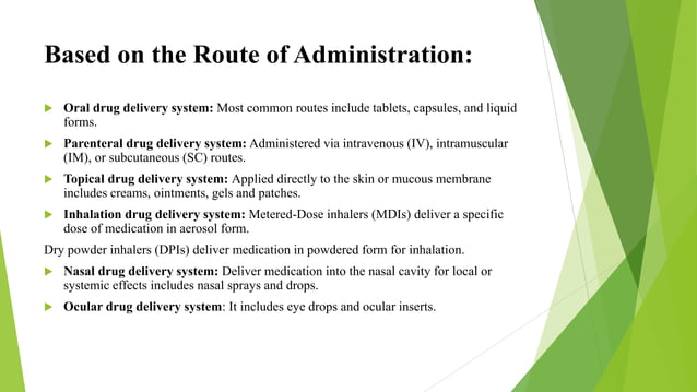 Overview of Drug Delivery System Pharmaceutics.pptx