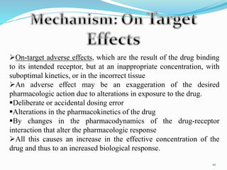 Overview of drug toxicity | PPTX