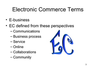 Overview of e commerce | PPT