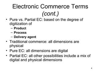 Overview of e commerce | PPT