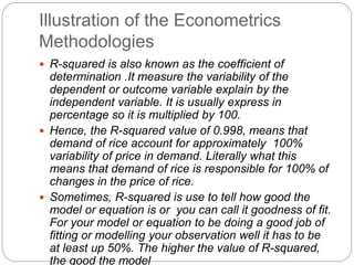 Overview of econometrics 1 | PPTX