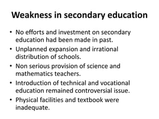 Overview of educational policies | PPTX