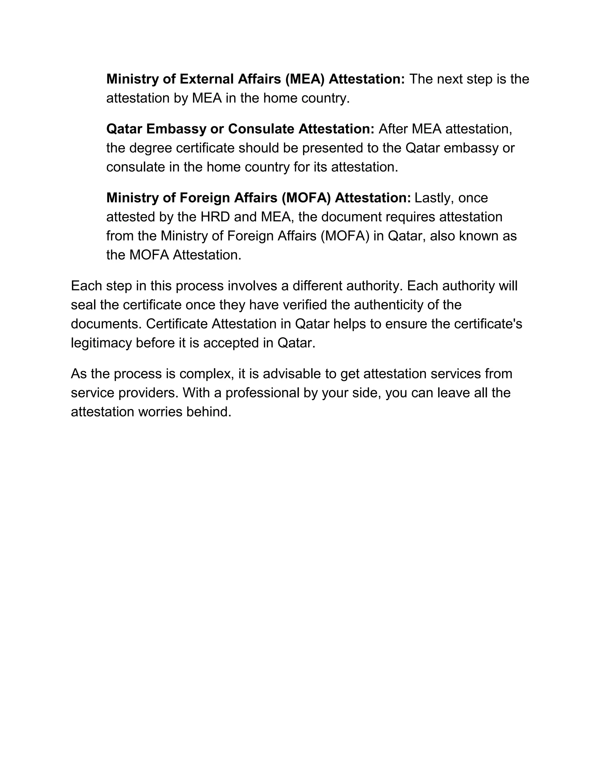 Overview of Education Certificate Attestation in Qatar.docx