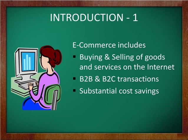 Overview of Electronic Commerce | PPT