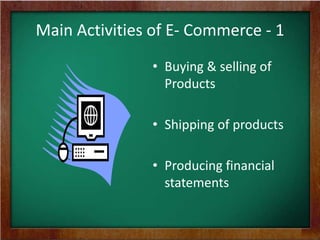 Overview of Electronic Commerce | PPTX
