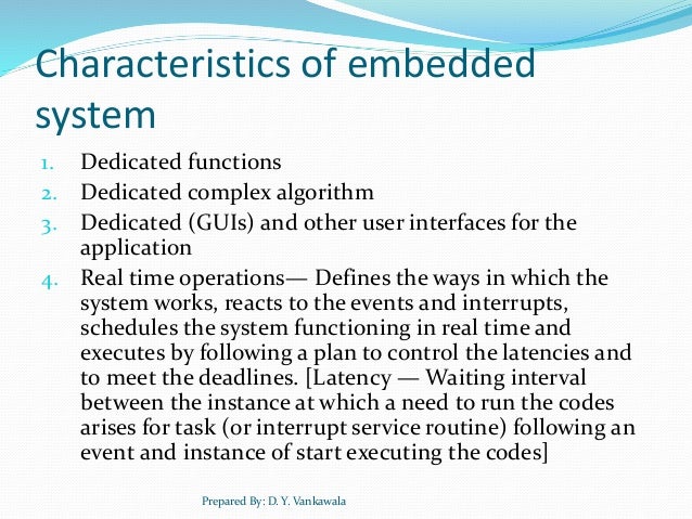 Overview of embedded system