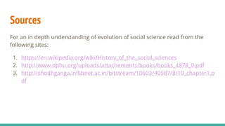 Overview of emergence of social science as a disciplines.pptx
