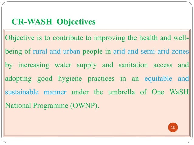 Overview of enabling environment and implementation of climate ...