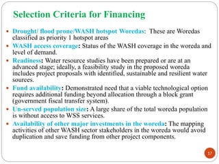 Overview of enabling environment and implementation of climate ...