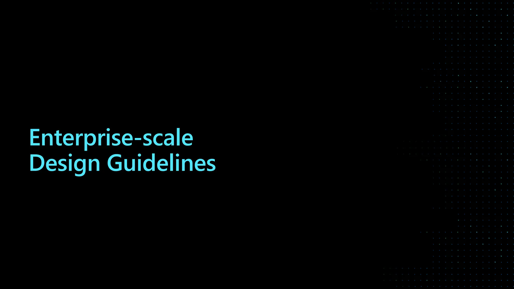 Overview of Enterprise-scale landing zones using Cloud Adoption ...