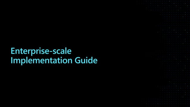 Overview of Enterprise-scale landing zones using Cloud Adoption Framework Ready methodology.pptx ...