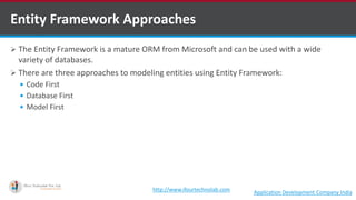 Overview of entity framework by software outsourcing company india | PPT