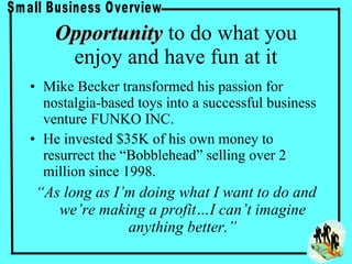 Overview of Entrepreneurship | PPT