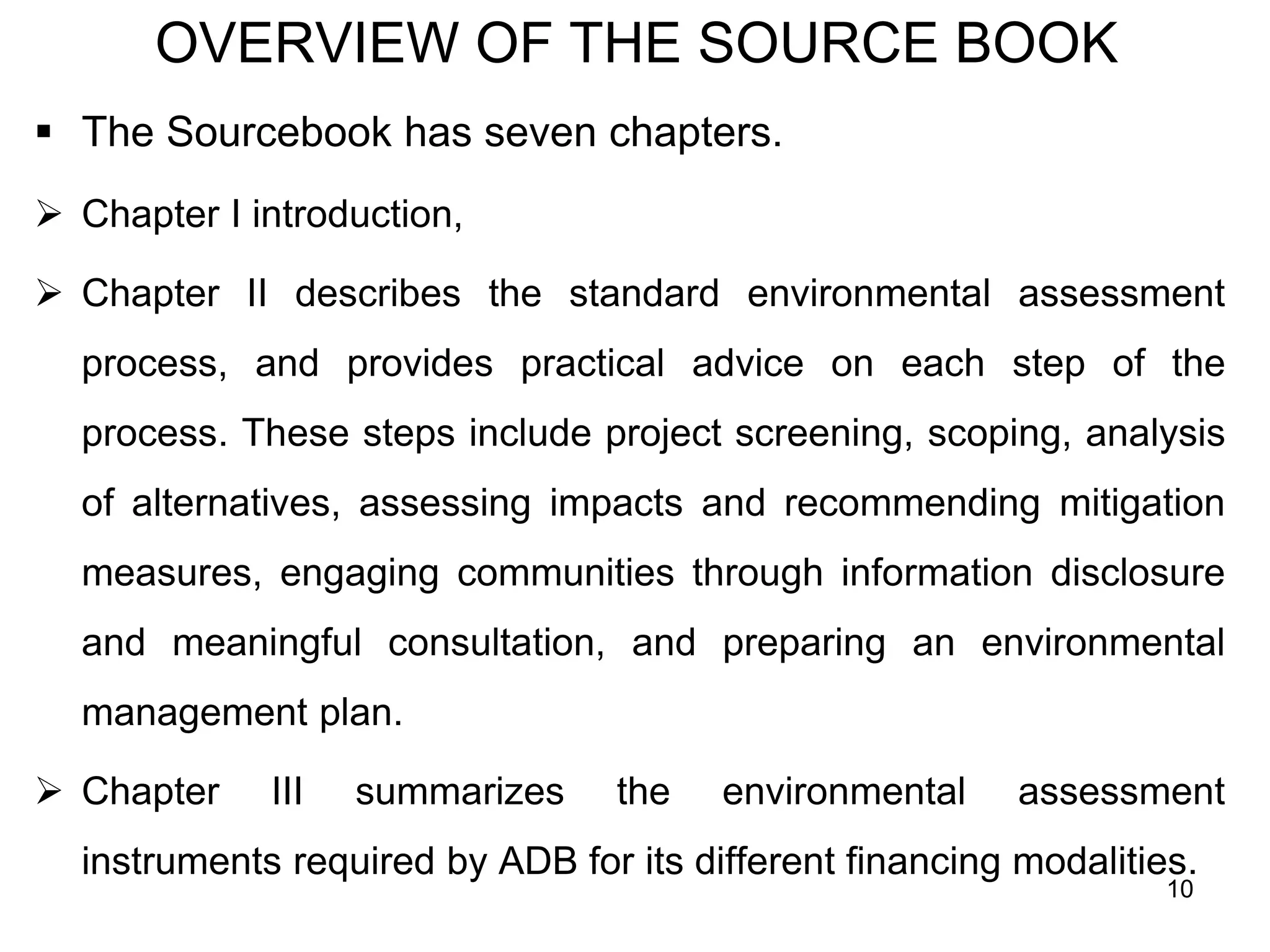 Overview of Environmental Safeguards: A GOOD PRACTICE | PDF