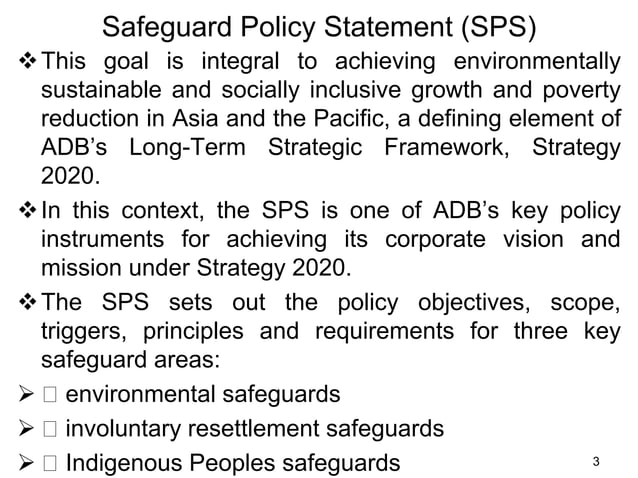 Overview of Environmental Safeguards: A GOOD PRACTICE | PDF