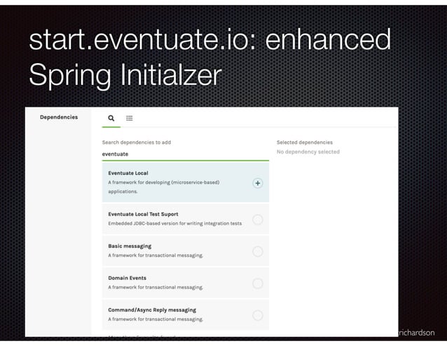 An overview of the Eventuate Platform | PPT