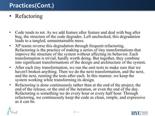 Overview of extreme programming | PPTX