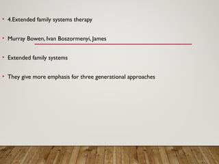 Overview of family therapy.ppt nice to understand | PPT