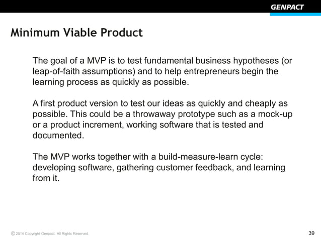 Overview of Lean Startup and FastWorks | PDF