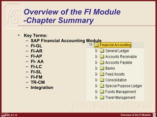 SAP Overview of FI | PPT
