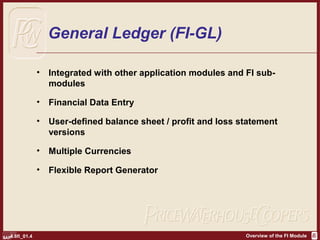 SAP Overview of FI | PPT