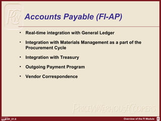 SAP Overview of FI | PPT