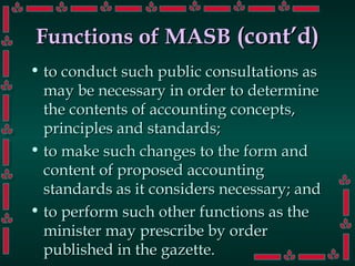 Overview of financial reporting environment | PPT | Financial ...