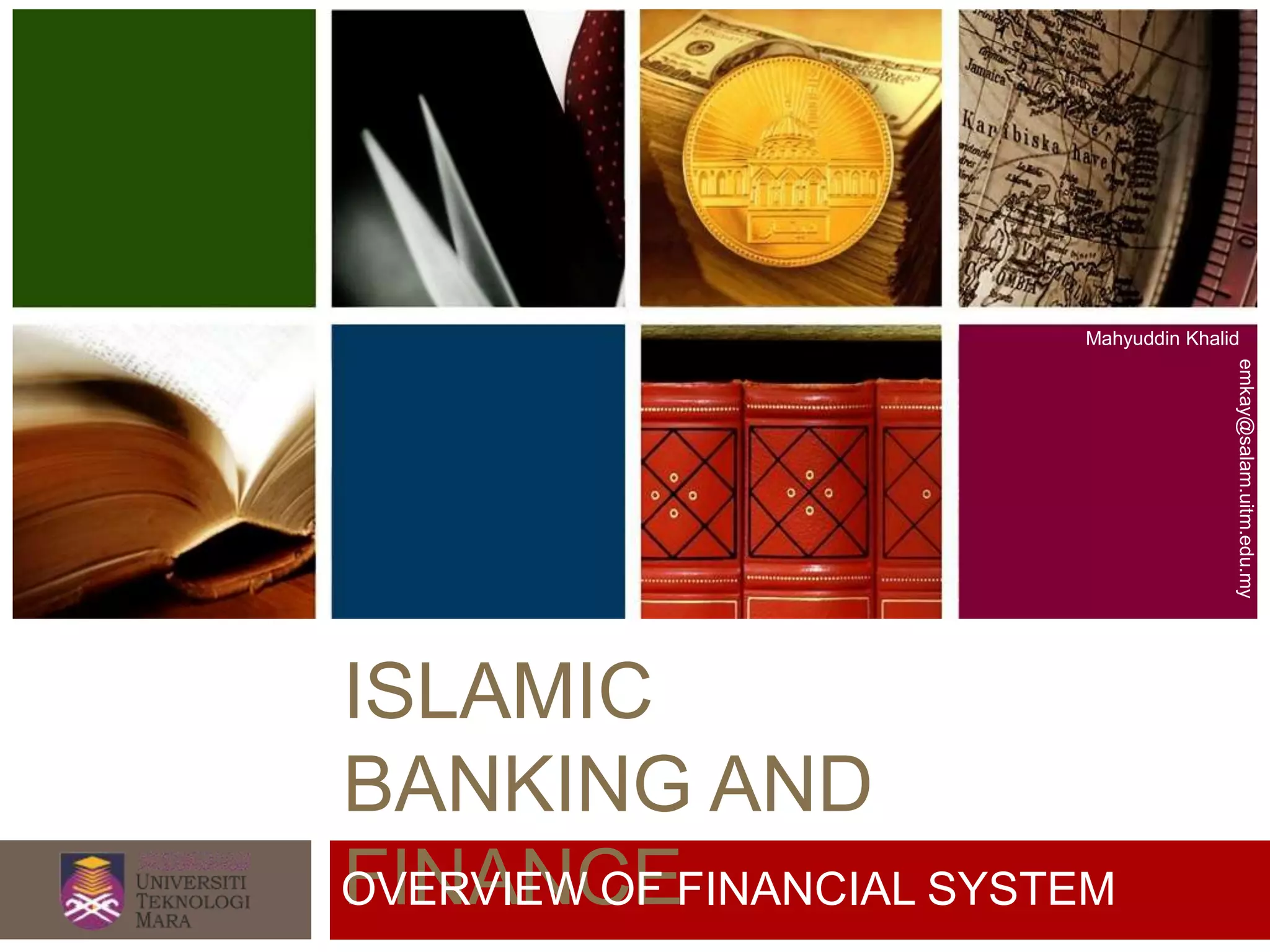 Fundamental of Islamic Banking - Overview of Financial System | PPT