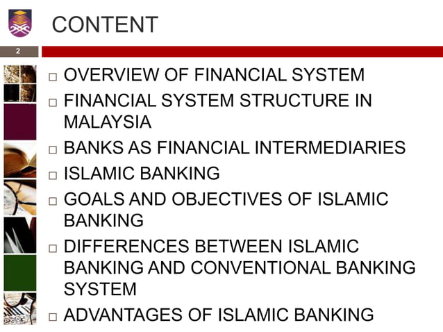 Fundamental of Islamic Banking - Overview of Financial System | PPT