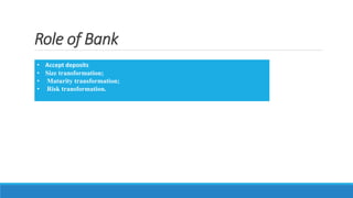 Overview of financial system and banking system in BD | PPTX