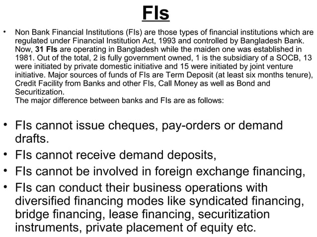 Overview of financial system of bangladesh | PPT | Financial Regulation | Economy