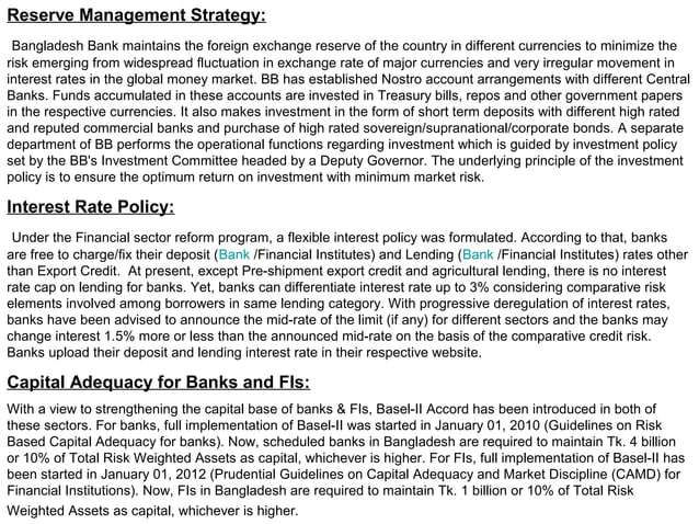 Overview of financial system of bangladesh | PPT | Financial Regulation | Economy