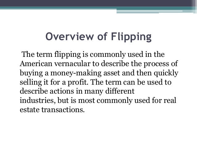 Flipped Meaning