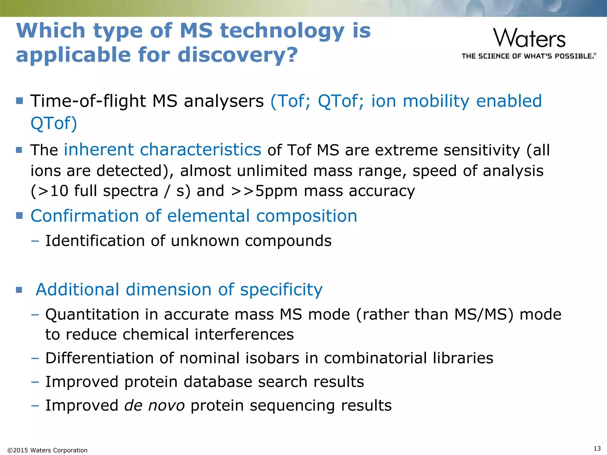Overview of Food Allergen Detection using Mass Spectrometry - Waters ...