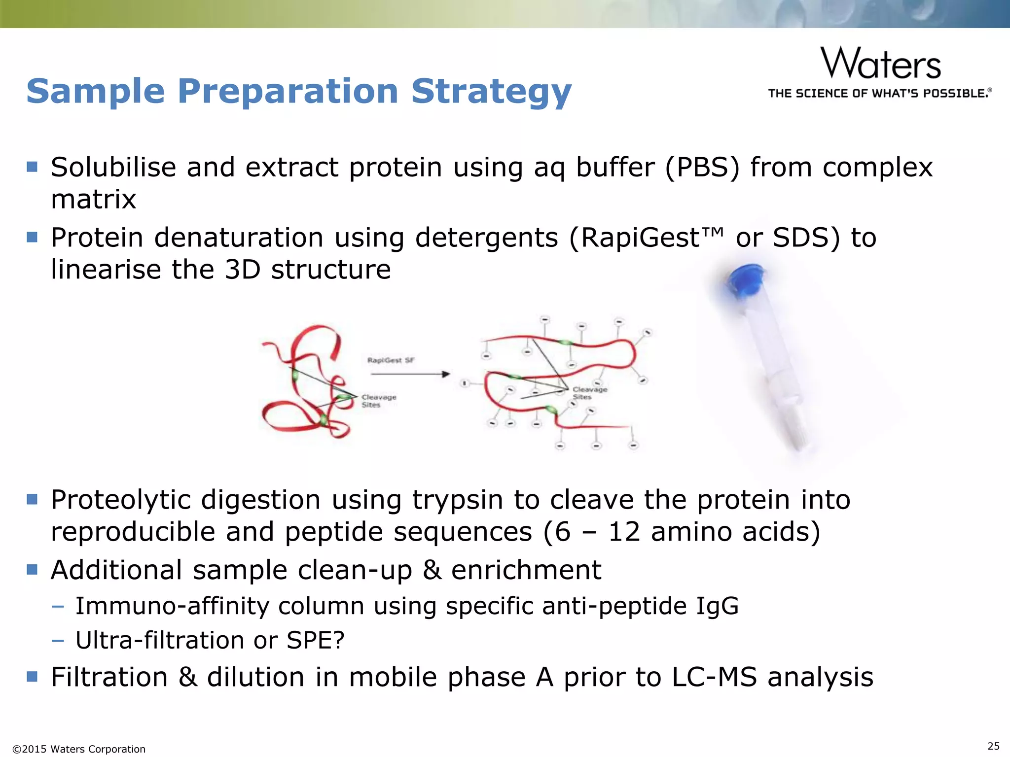 Overview of Food Allergen Detection using Mass Spectrometry - Waters ...