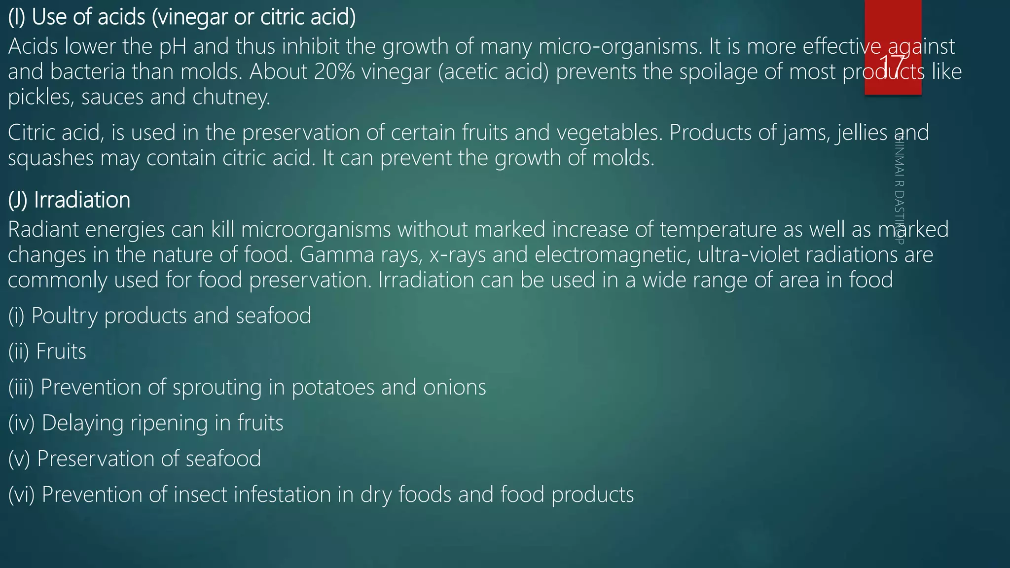 Overview of food preservation technology | PPTX