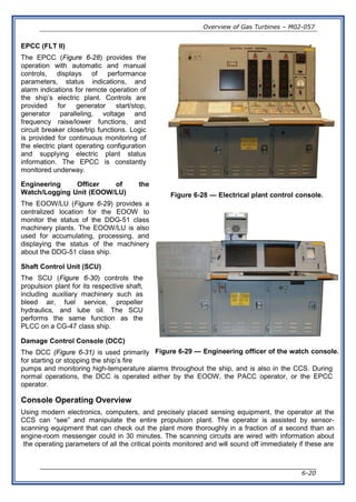 The gas turbine is an internal combustion engine that uses air as the ...