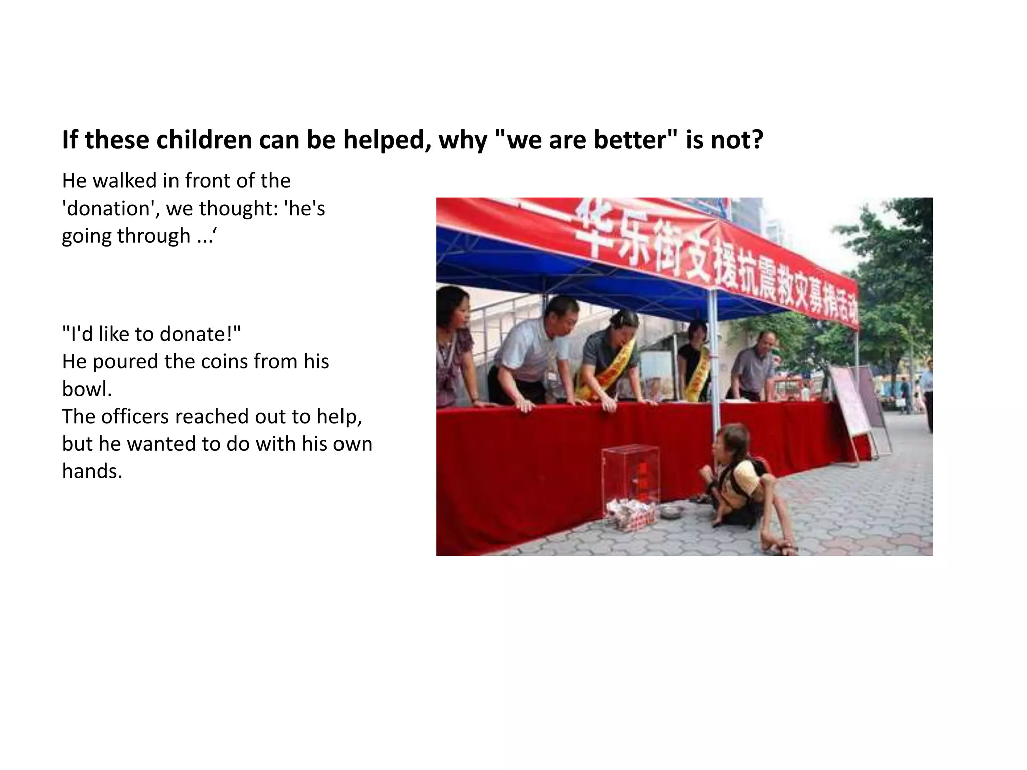 Overview of generosity | PPT