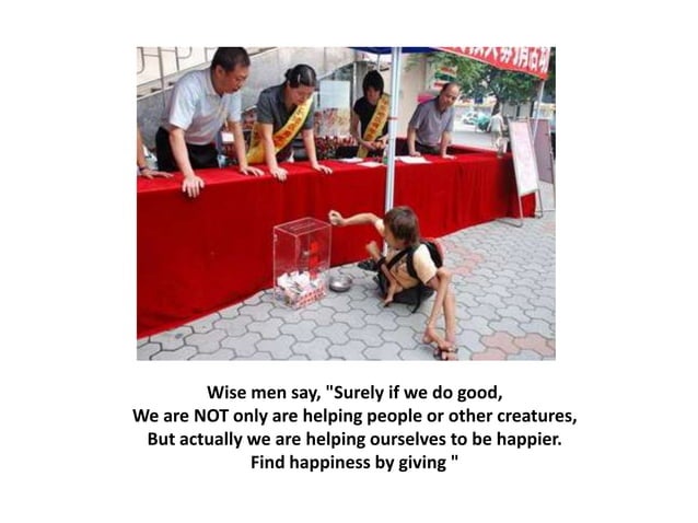 Overview of generosity | PPT