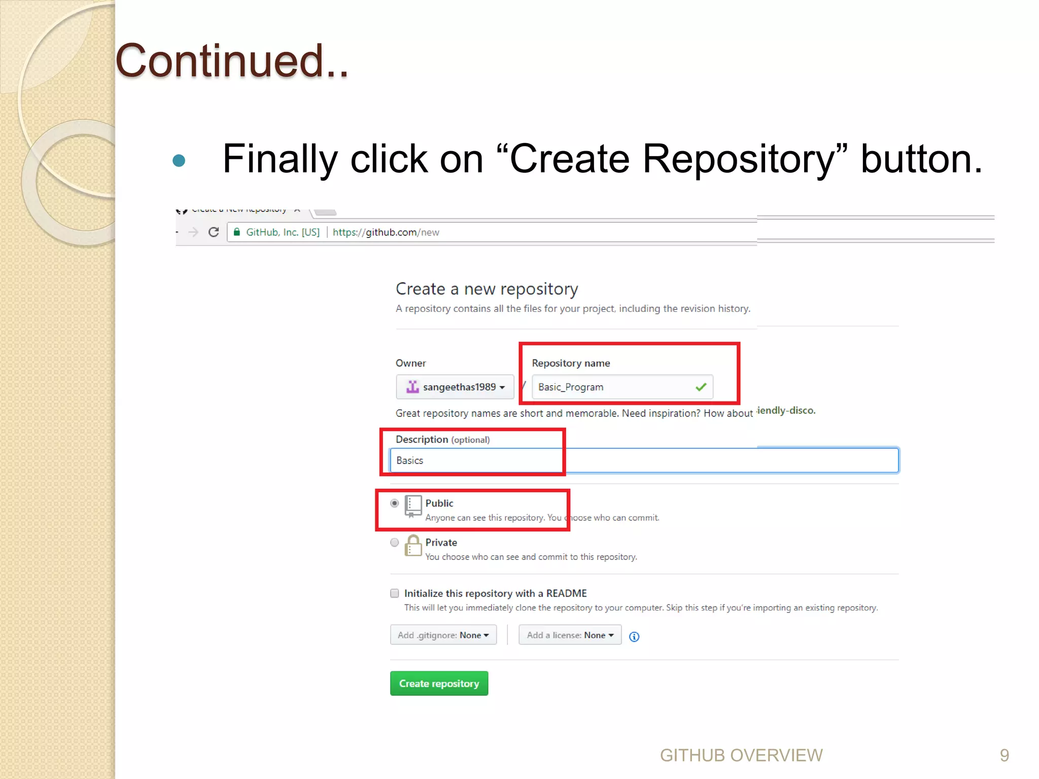 Overview of github | PPT
