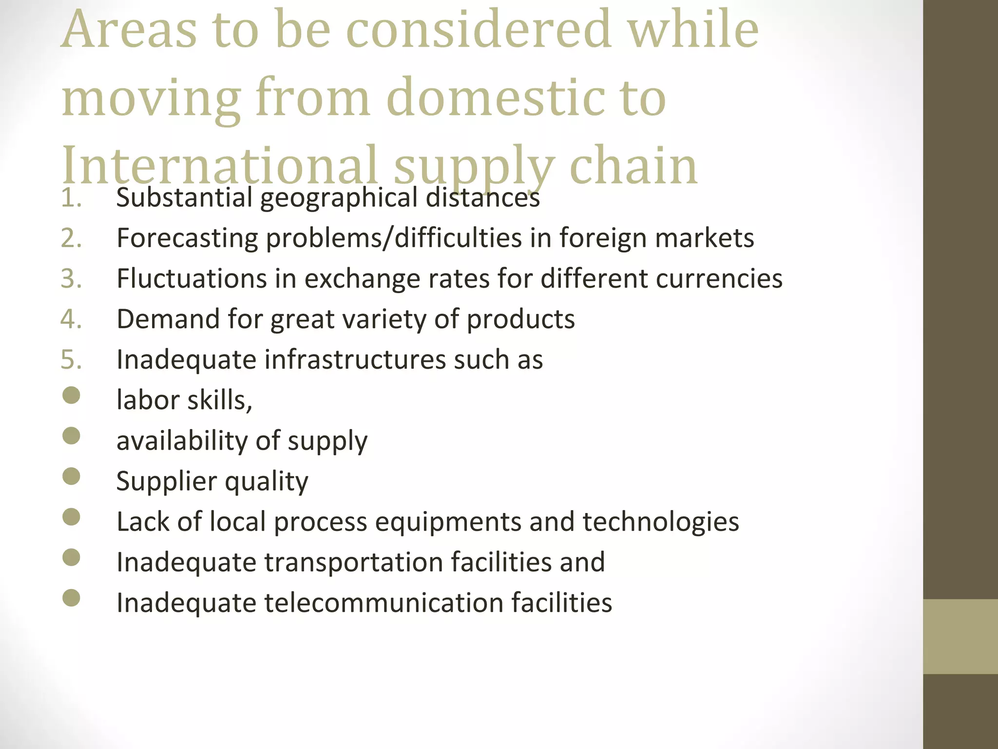 Overview of global logistics & scm | PPT