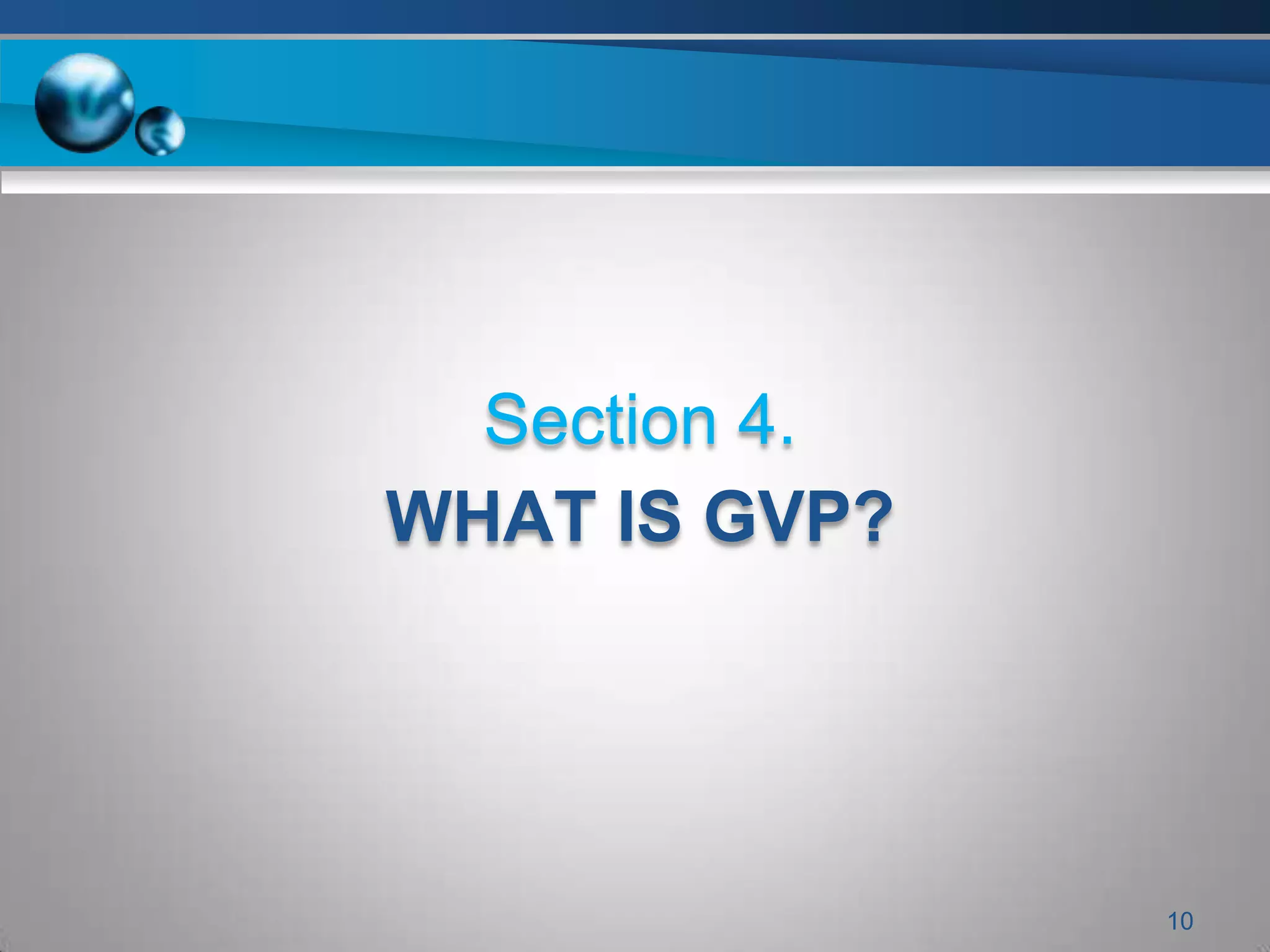 Overview of gqp and gvp | PPTX