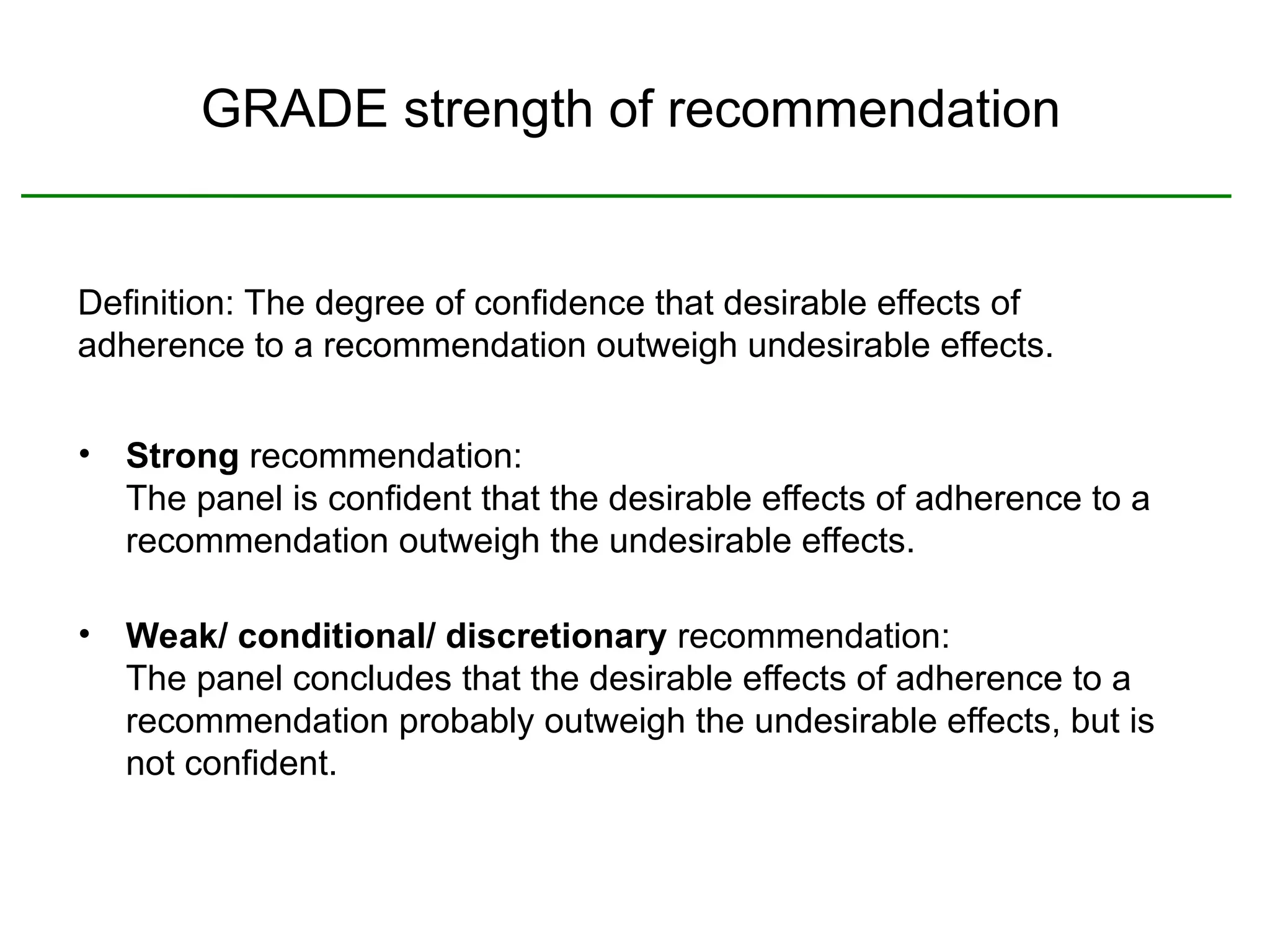 Overview of GRADE approach_selected slides for Cochrane Public Health.ppt