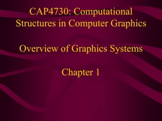 Overview of graphics systems.ppt