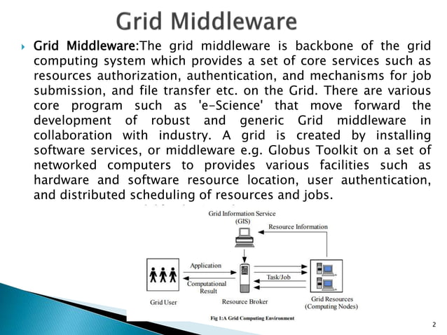 Overview of grid computing | PPT