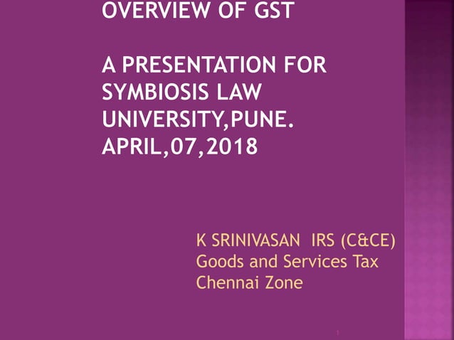Overview of GST .pptx