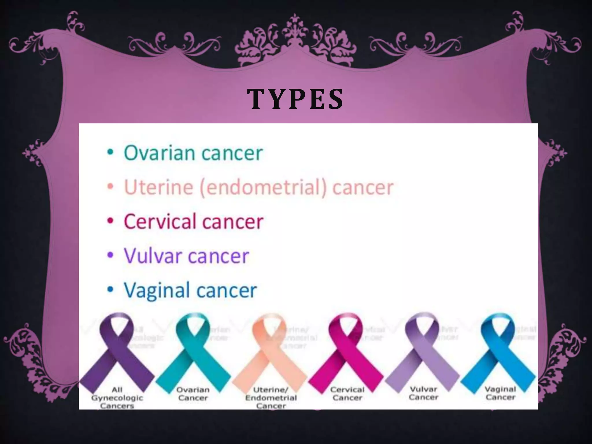 Overview of gynecological cancers | PPTX