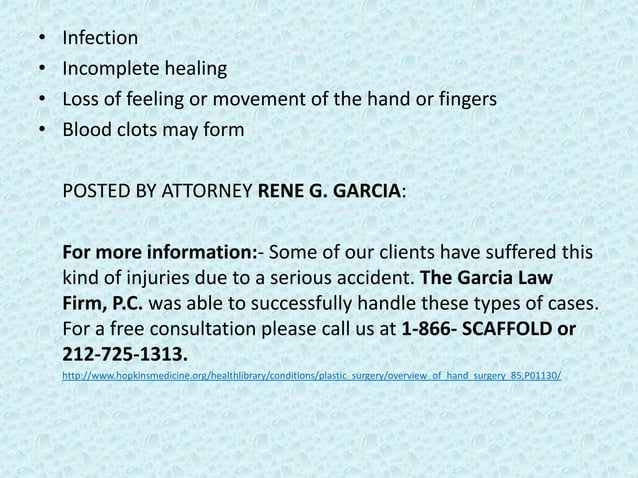 Overview of hand surgery | PPT