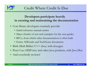 HDF5 Documentation | PPT